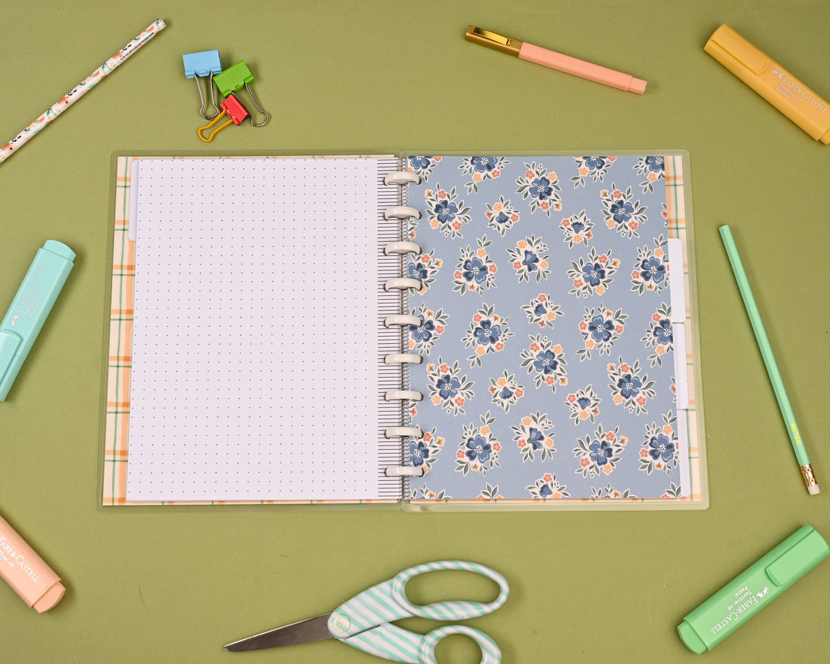 Floral Student NOTEBOOK – kellofaplan