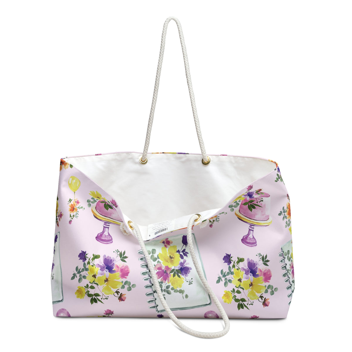 Birthday Bash Floral Printed Weekender Bag – kellofaplan