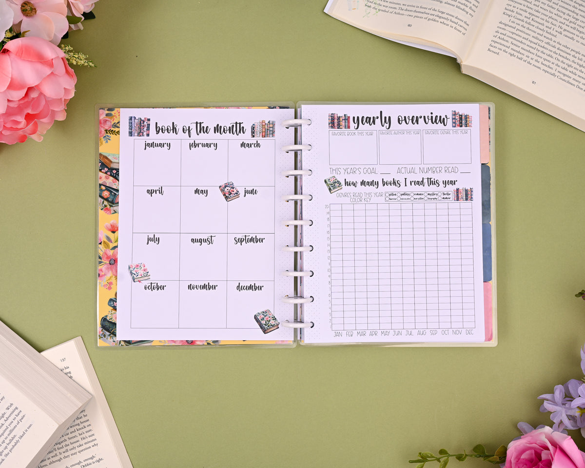 Kellofaplan Reading Planner- Undated SECOND Edition – kellofaplan