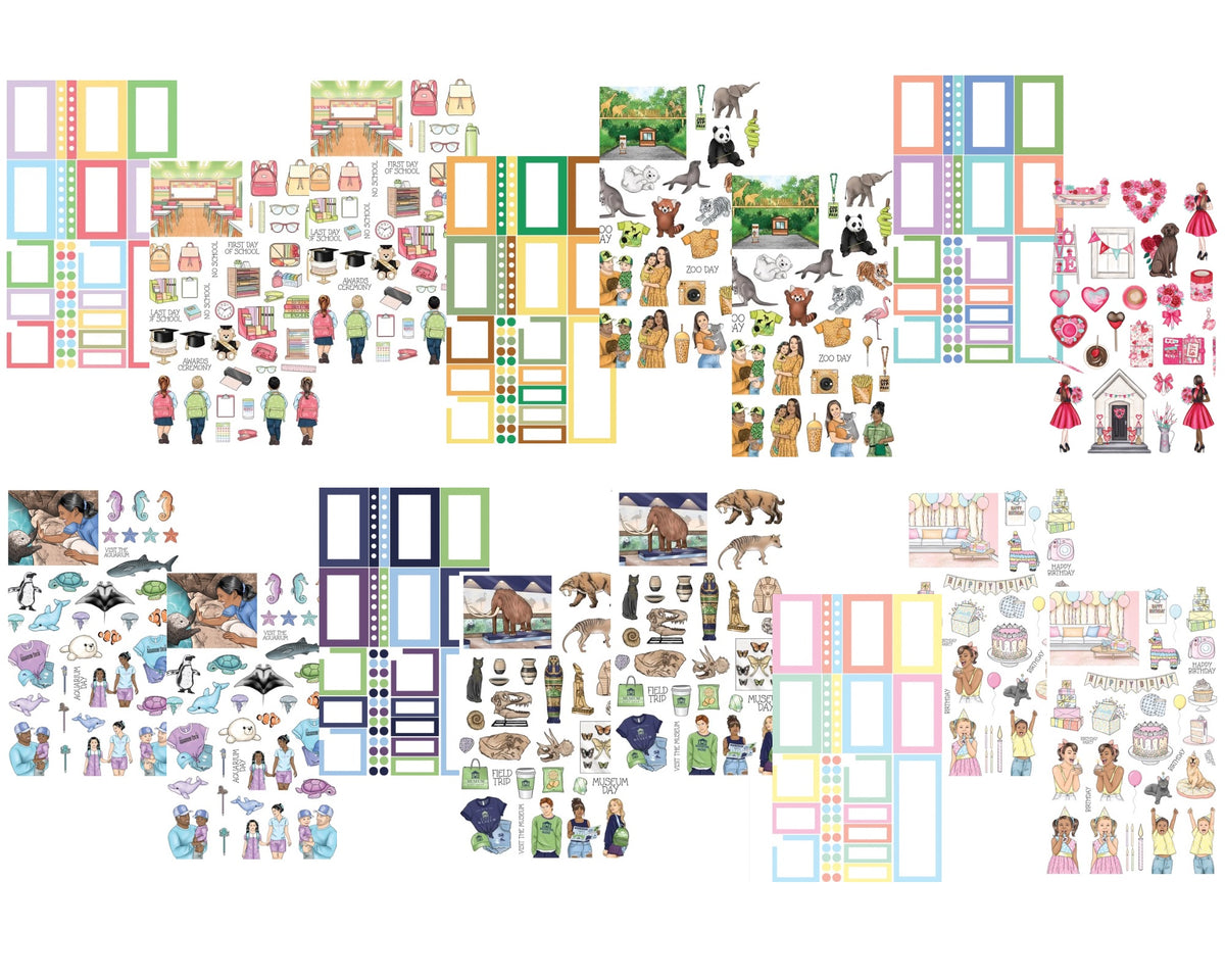 Mom Life Sticker Book – kellofaplan